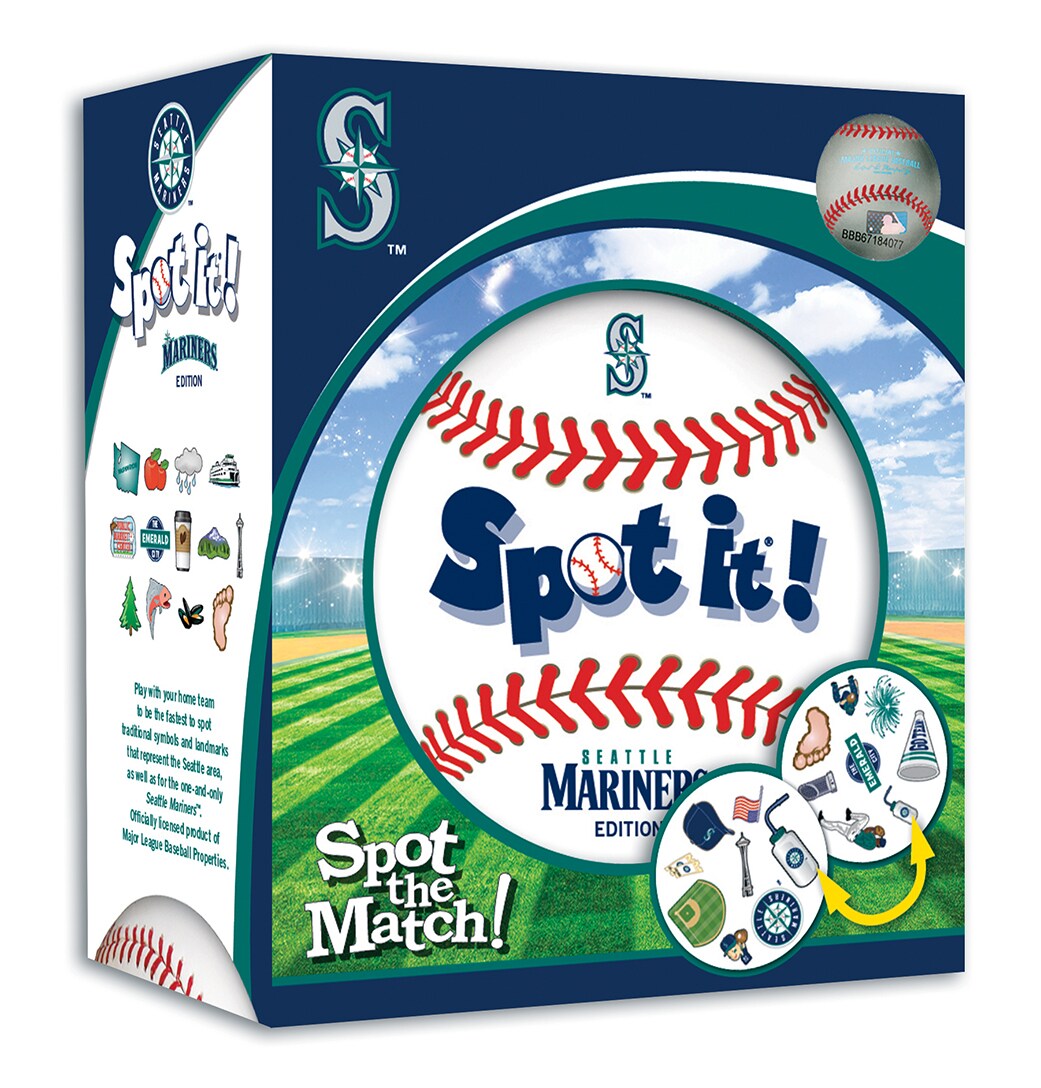 MasterPieces Officially Licensed MLB Seattle Mariners Spot It Game for ...