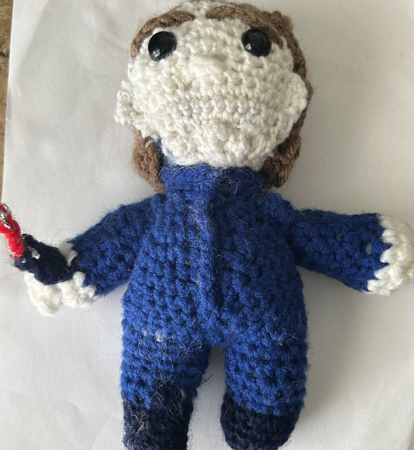 Crocheted Michael Myers Doll | MakerPlace by Michaels
