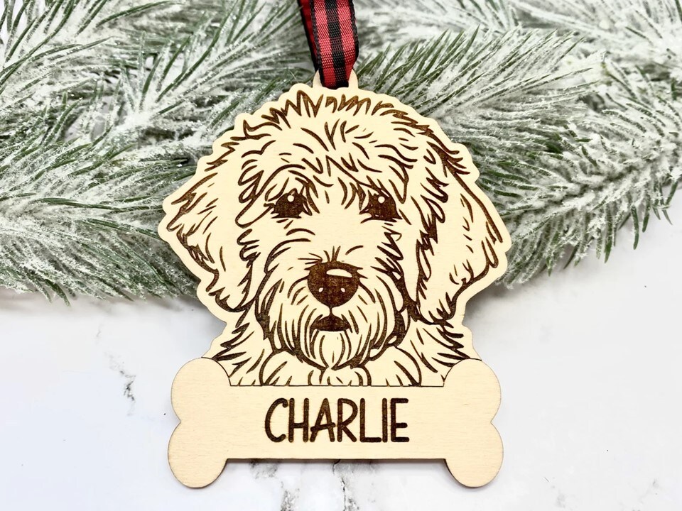 Personalized Doodle, Doodle Ornament, Labradoodle Ornament ...