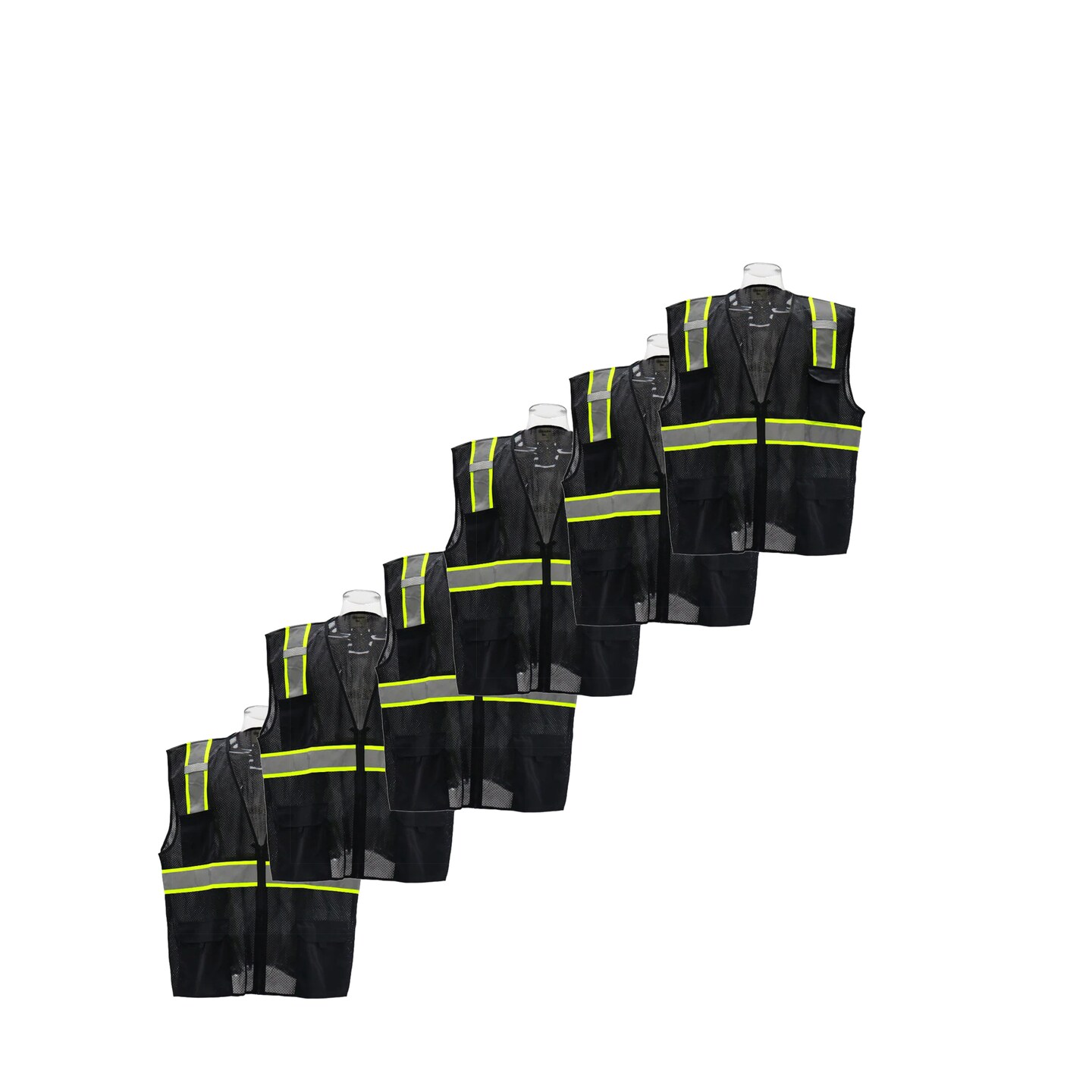 Multi Colors and Pocket Safety Vest | Utility, Work, and High ...