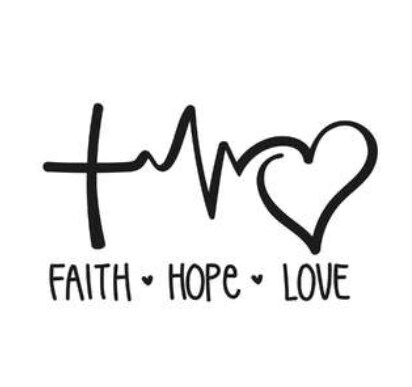 Faith Hope Love Vinyl Decal Sticker | MakerPlace by Michaels