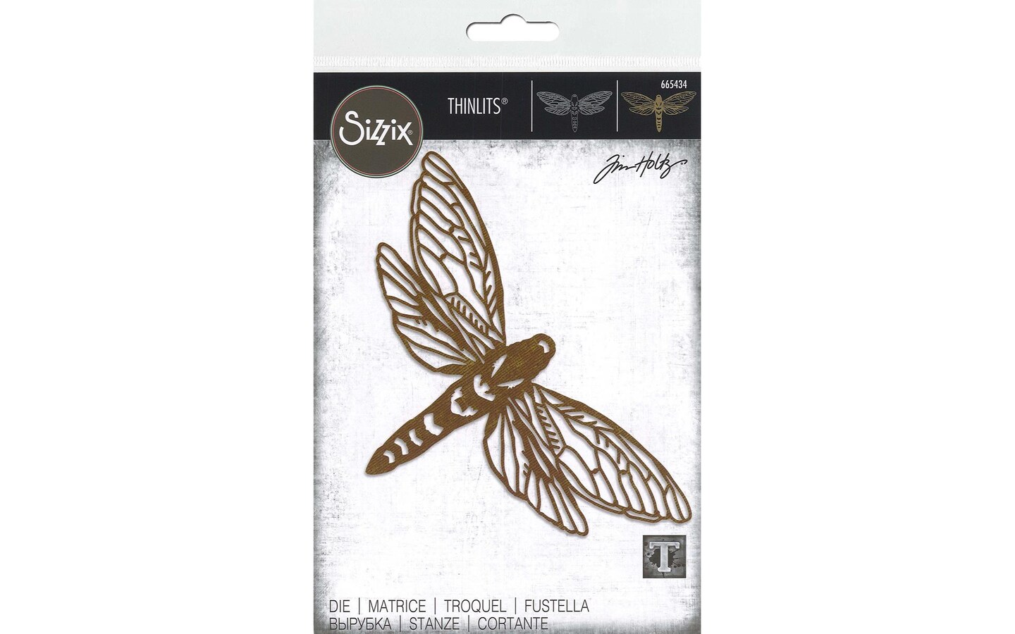 Sizzix THoltz Thinlits Die Perspective Moth | Michaels