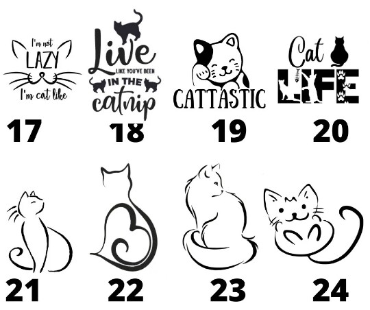 Cat Themed Permanent Vinyl Decal | MakerPlace by Michaels