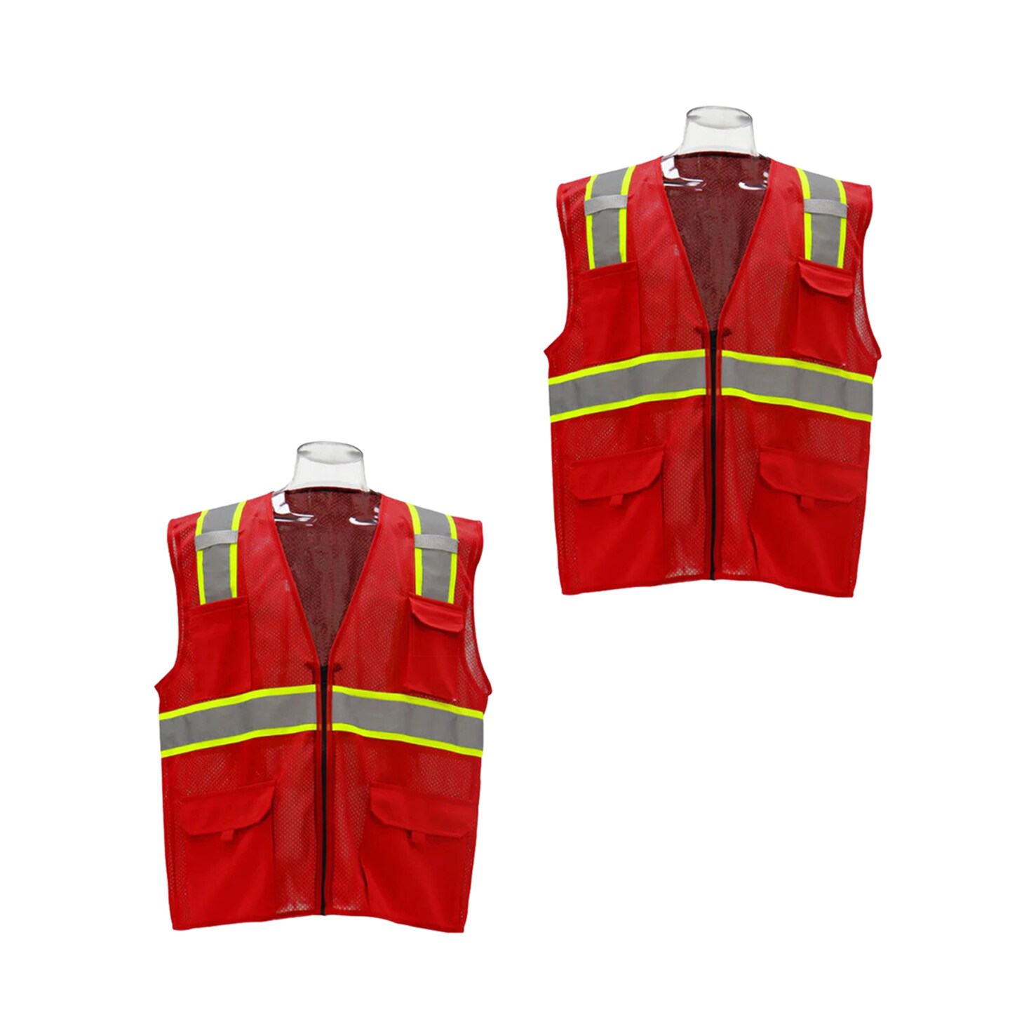 Multi Colors and Pocket Safety Vest | Utility, Work, and High ...