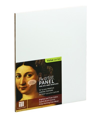 Artist Panel Canvas 3/8 Inch Flat 12X12 | Michaels