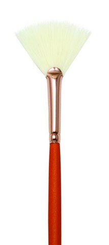 VIENNA BEST SYNTHETIC BRISTLE LONG HANDLE FAN 3 | Michaels