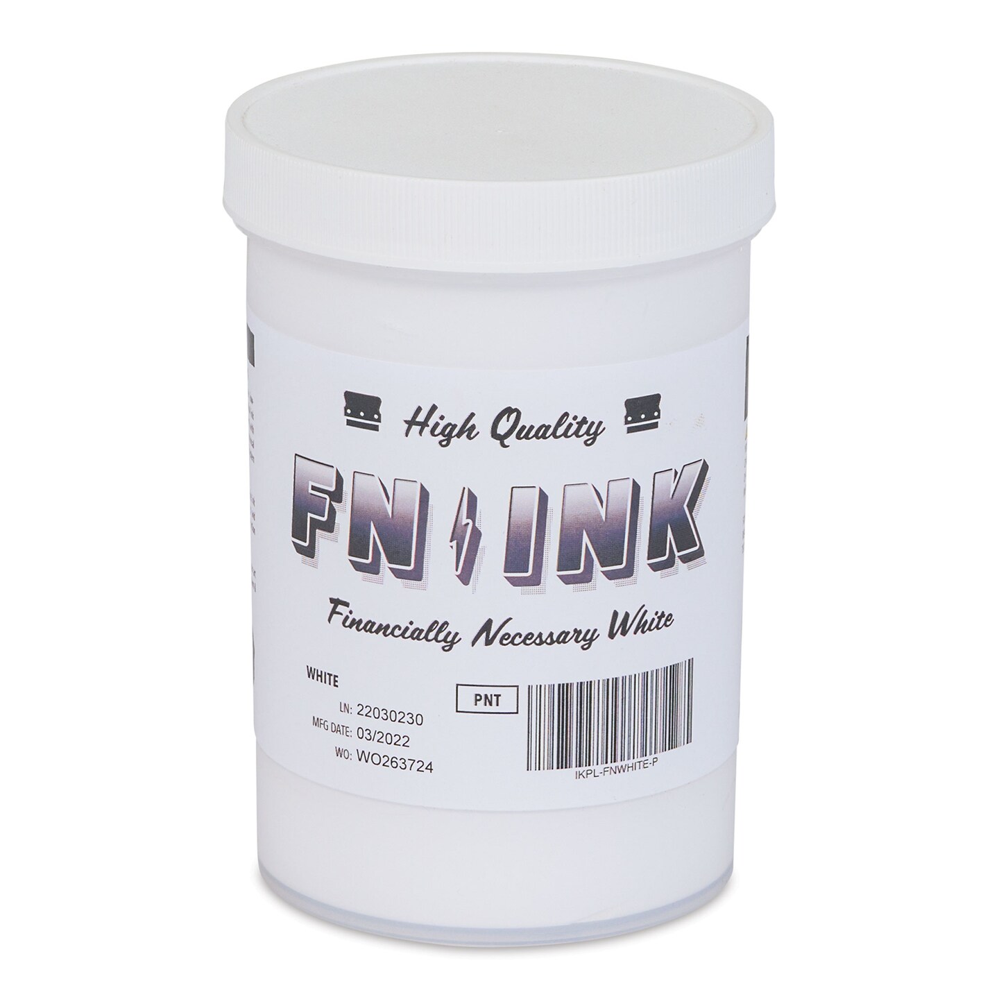 FN Ink Plastisol Screen Printing Ink - White, Pint | Michaels