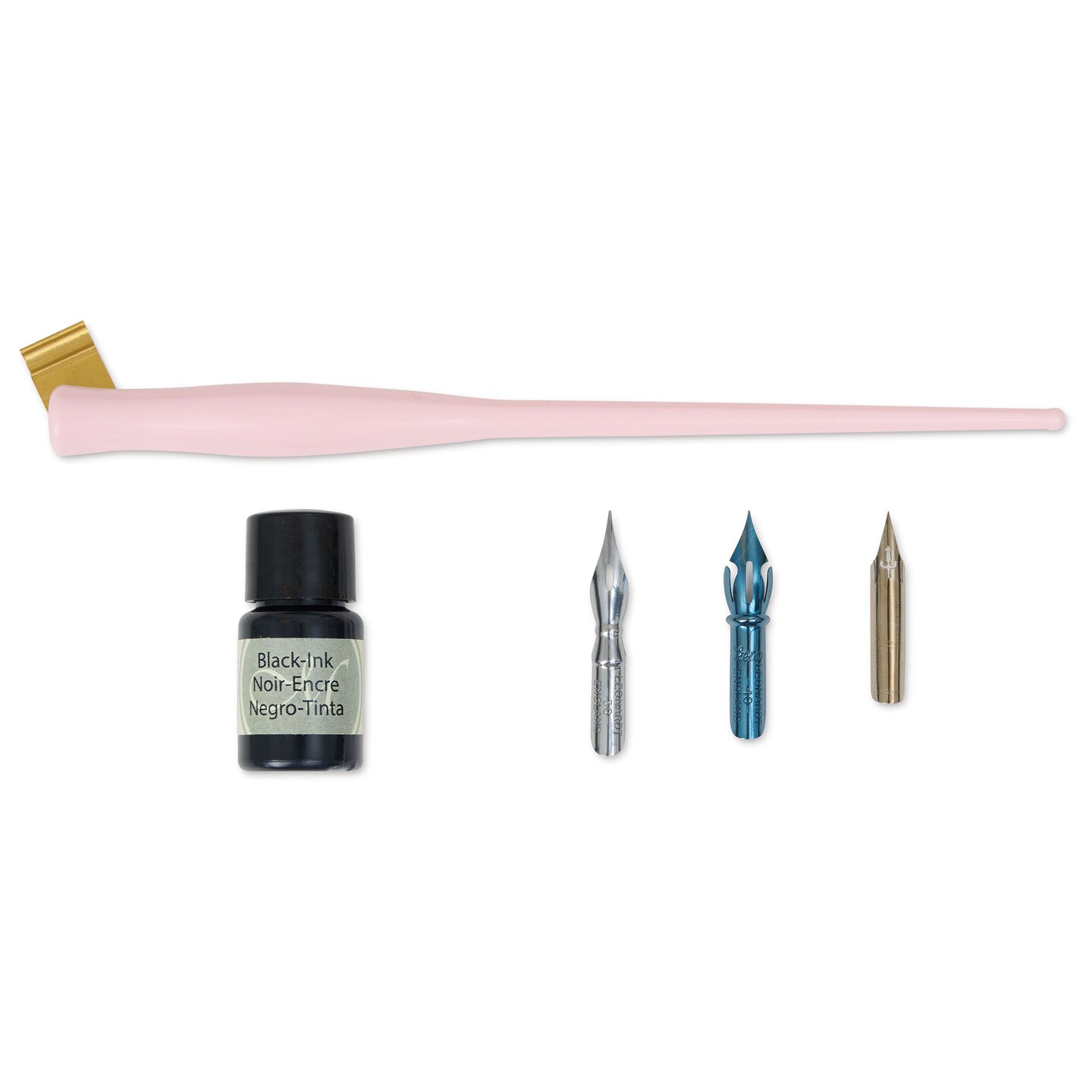 Manuscript Modern Calligraphy Oblique Pen Set - Pink | Michaels