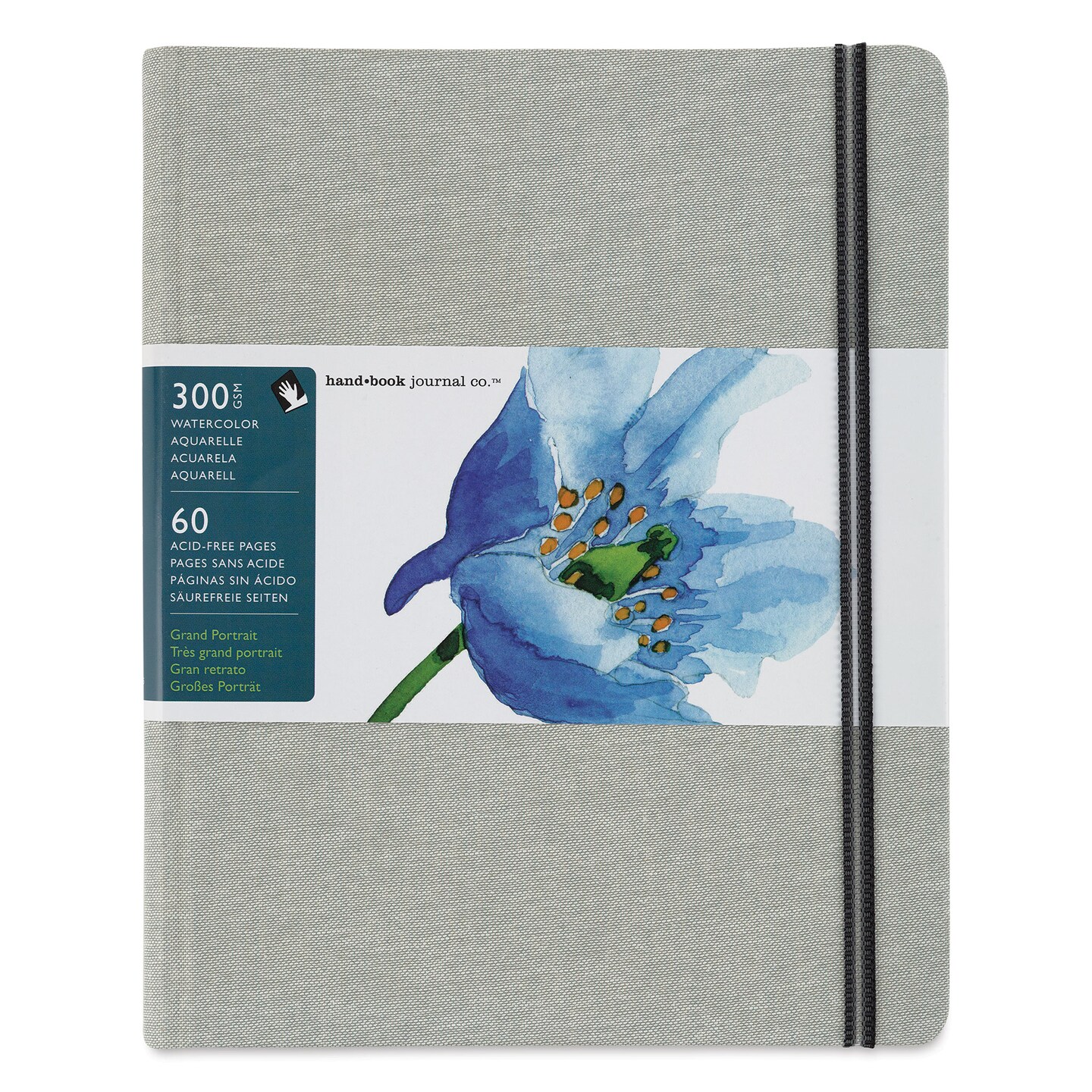 Hand Book Paper Co. Watercolor Journal - 8-1/4" x 10-1/2", Portrait ...