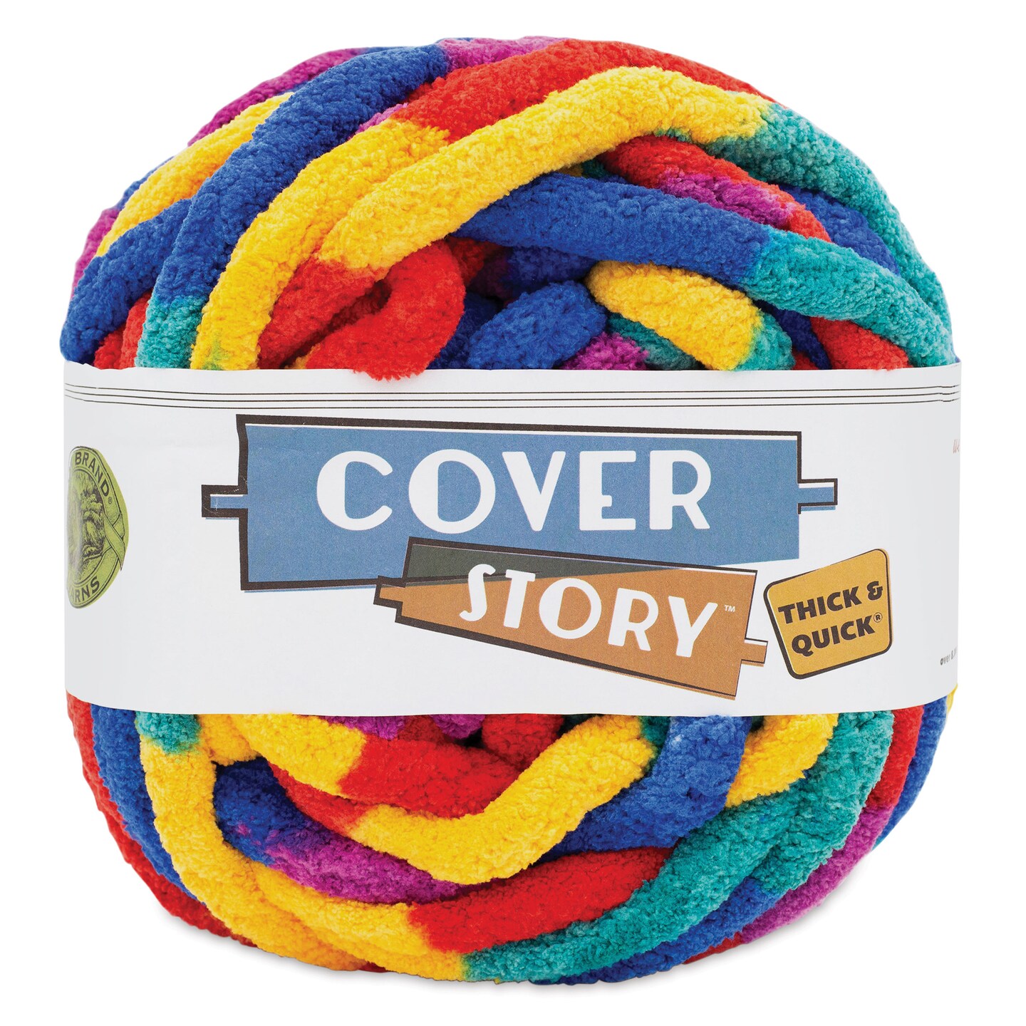 Lion Brand Cover Story Thick & Quick Yarn - Tropical, 39 yards | Michaels