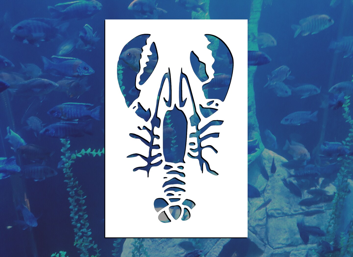 Copy-Dragonscale Reusable Stencil (Many Sizes) | MakerPlace by Michaels