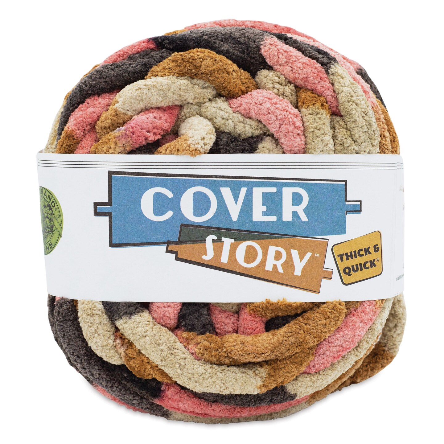 Lion Brand Cover Story Thick & Quick Yarn - Desert Rose, 39 yards ...