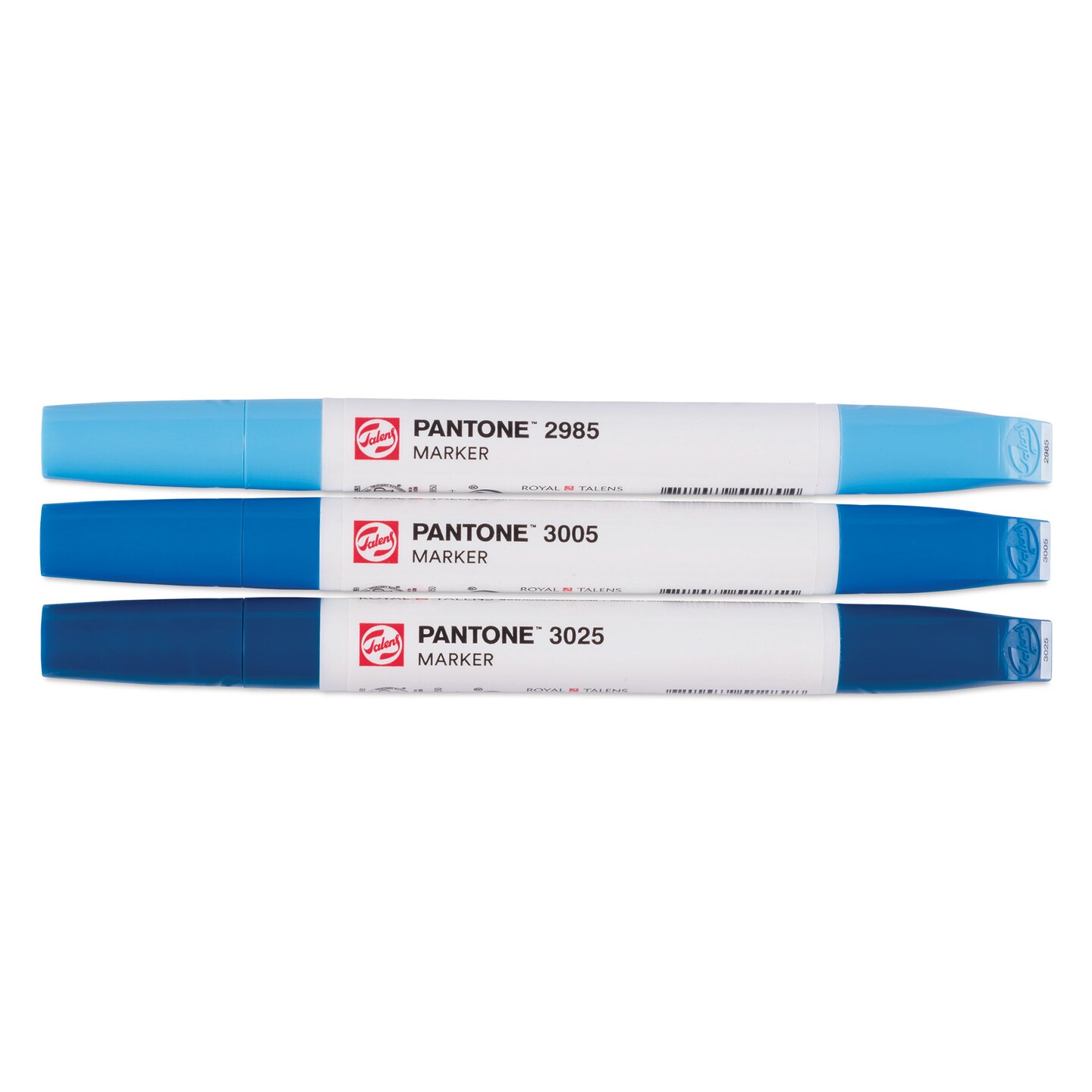 Pantone Dual Tip Markers - Blue, Set of 3 | Michaels