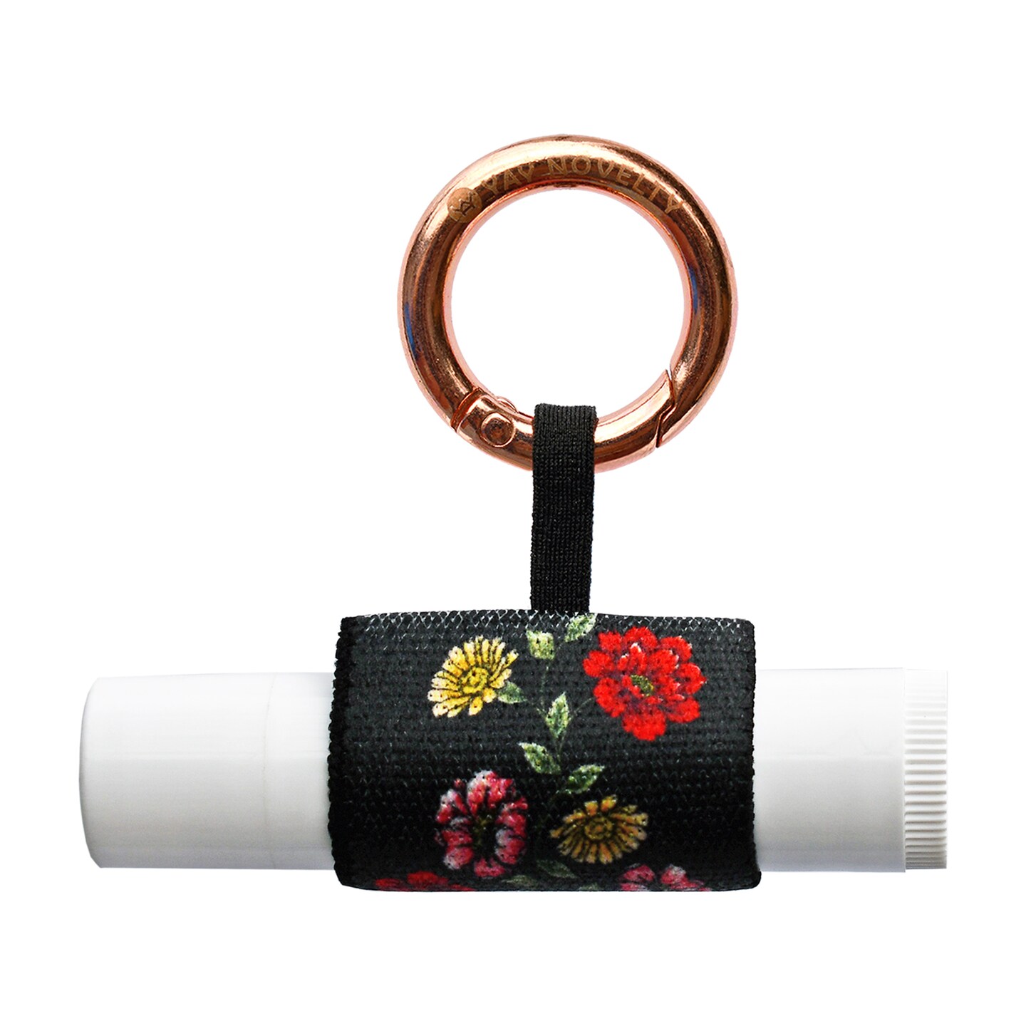 Chapstick Holder with Carabiner Keychain, Lipstick Holder, Lip Gloss ...