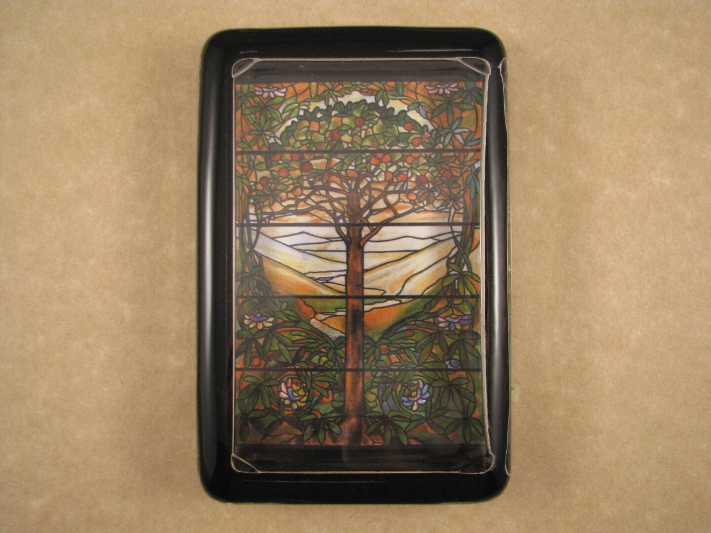 Tree Paperweight, Tiffany-Style Glass, Tree of Life Glass, Stained ...
