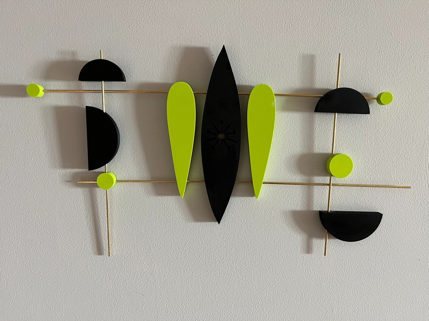 Surfboard Mid Century Modern Atomic Wall Art | MakerPlace by Michaels