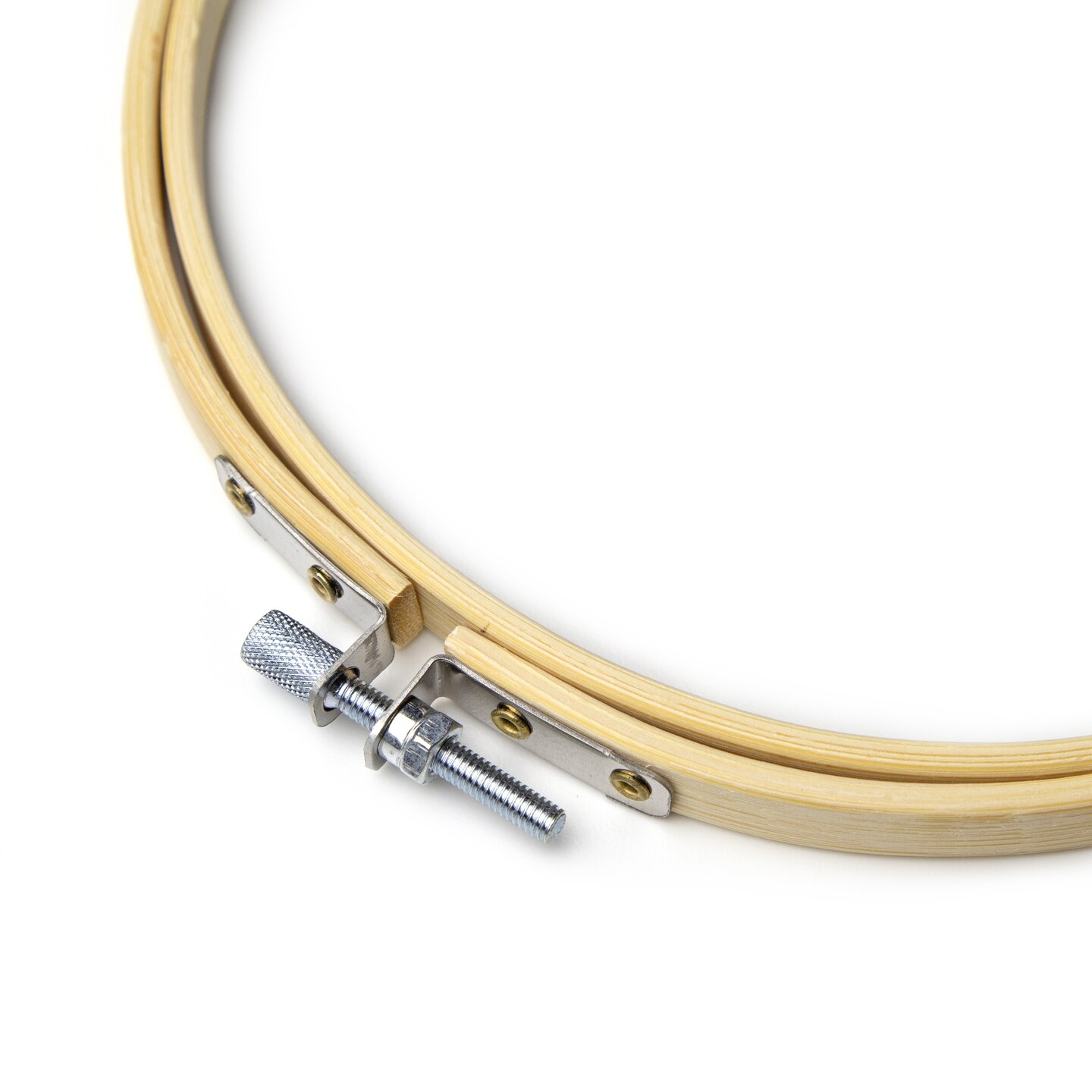 Cousin Natural Wood Hoop-6" | Michaels