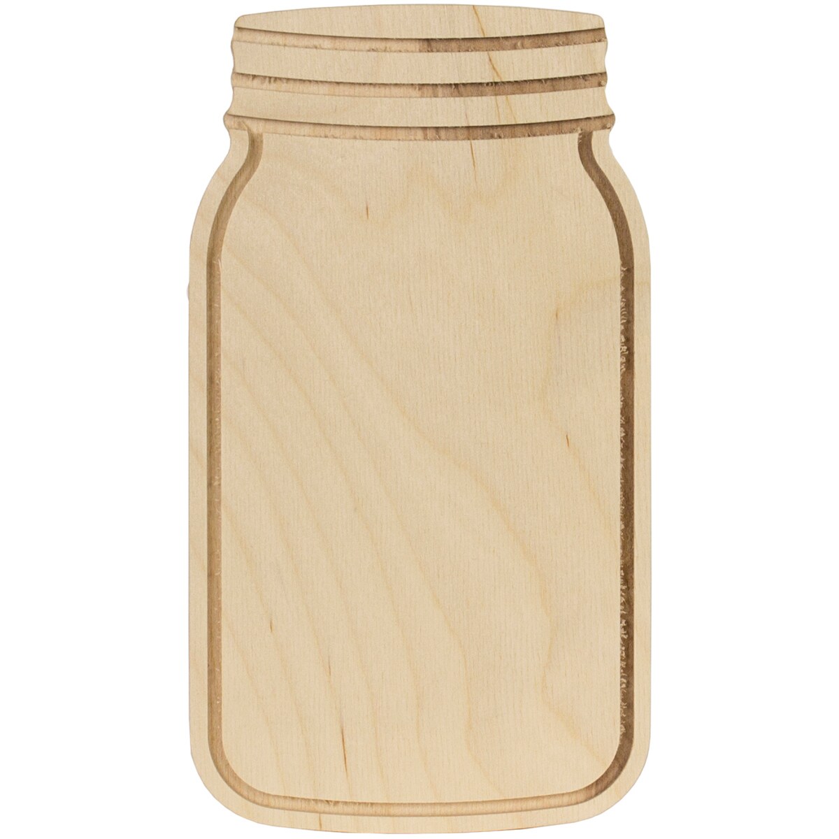 Walnut Hollow Baltic Birch Mason Jar Shape-5"X9"X.35" | Michaels