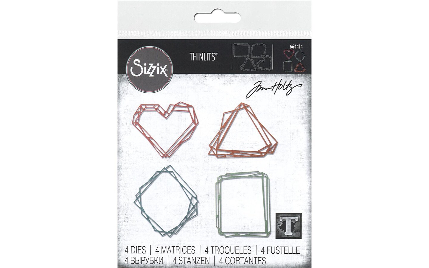 Sizzix THoltz Thinlits Die Geo Frames | Michaels