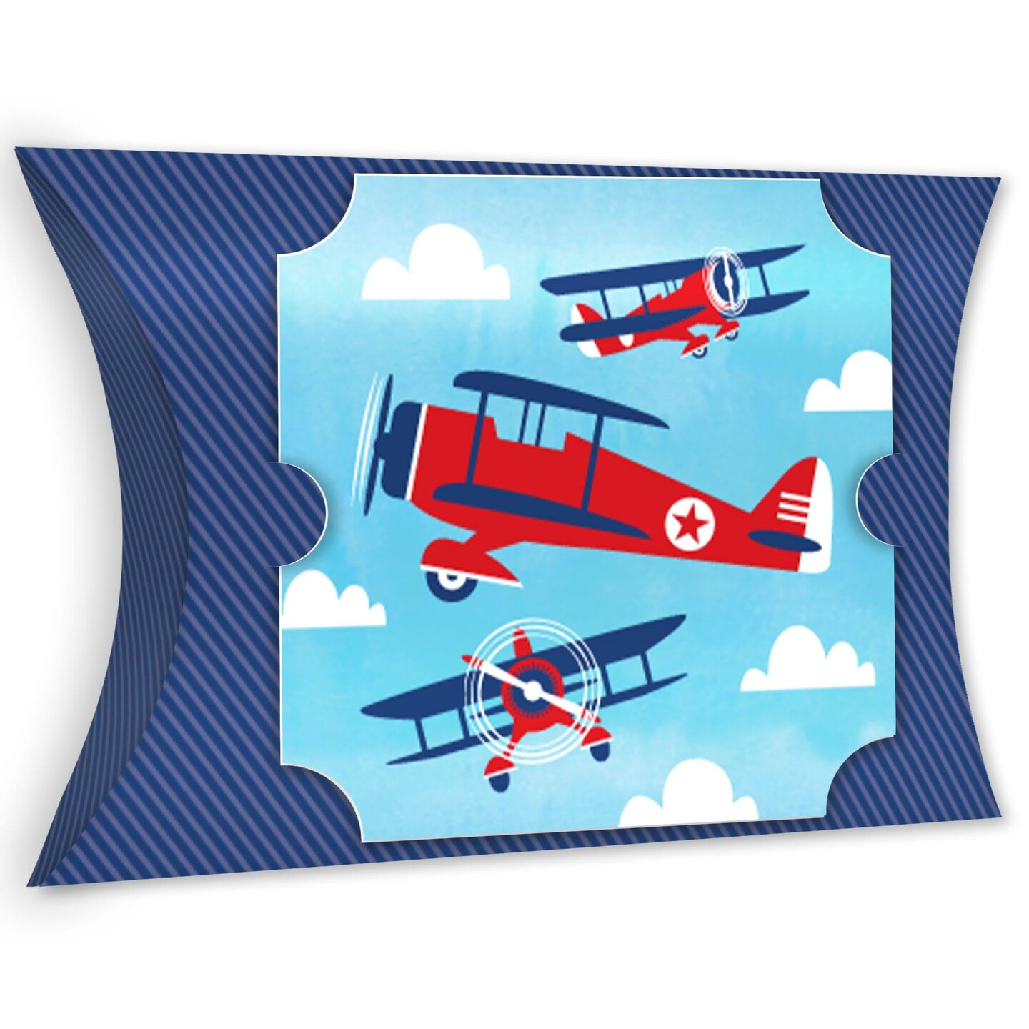 Big Dot of Happiness Taking Flight - Airplane - Favor Gift Boxes ...