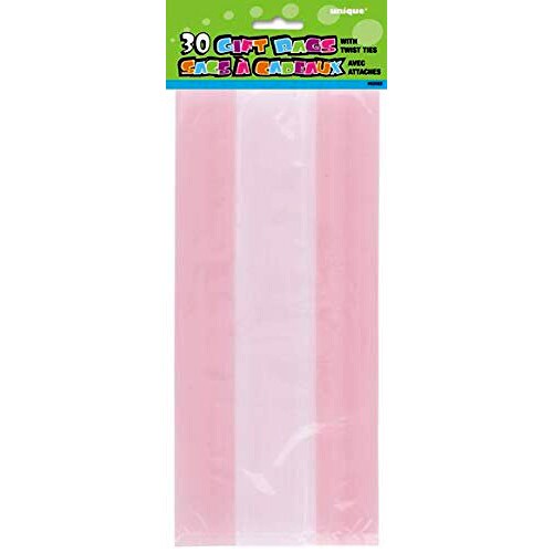 30 CT Pastel Pink Cello Bags | Michaels