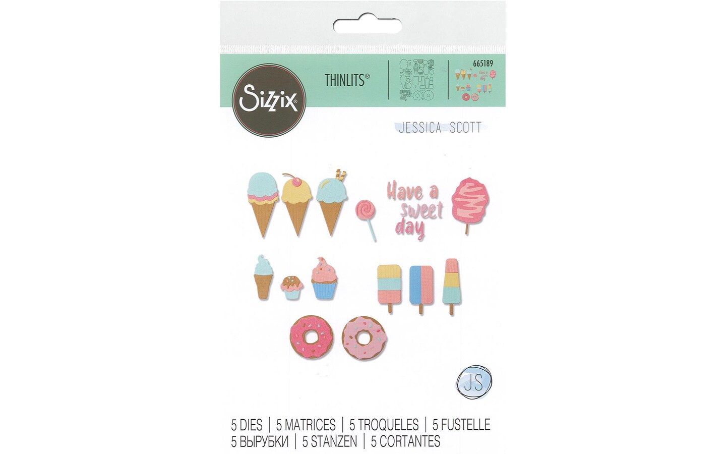 Sizzix JScott Thinlits Die Sweet Treats | Michaels
