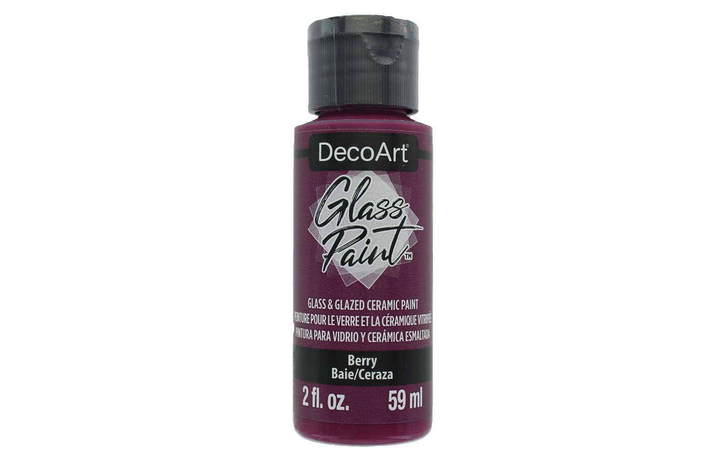 Decoart Glass Paint 2oz Berry | Michaels
