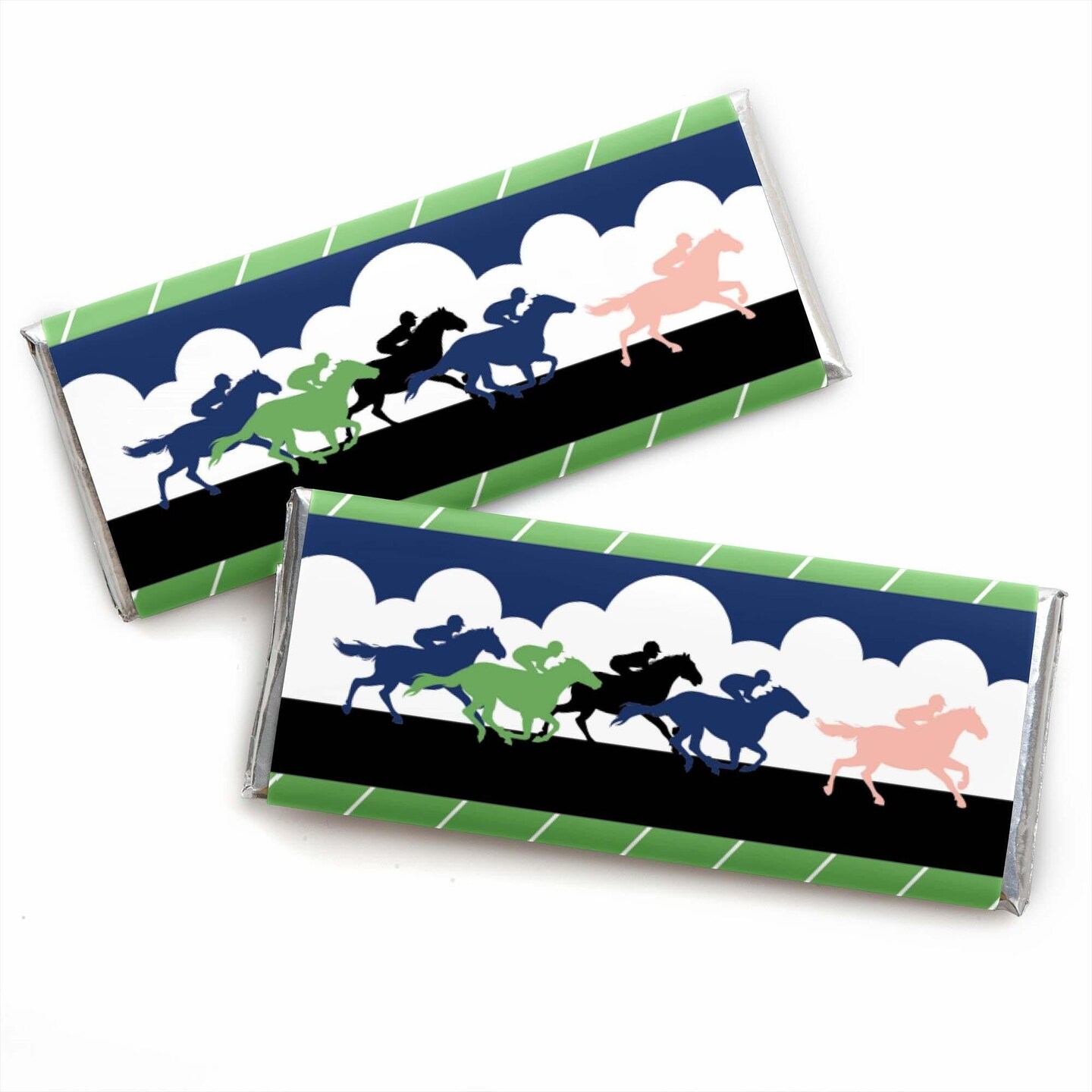 Big Dot of Happiness Kentucky Horse Derby - Candy Bar Wrapper Horse ...