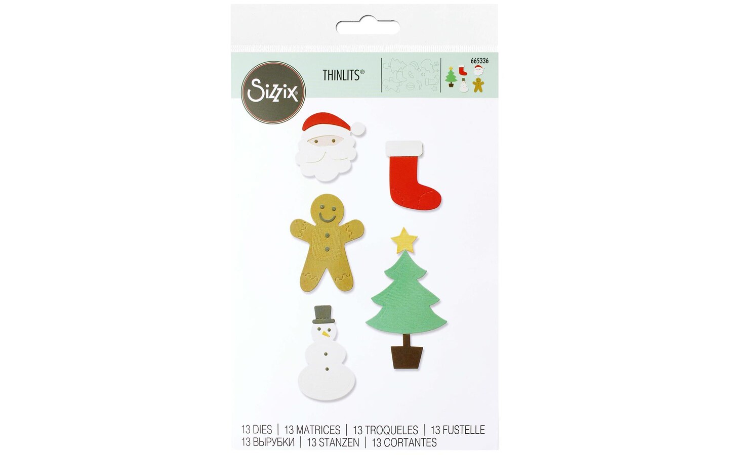 Sizzix DPotter Thinlits Die Basic Christmas Shape | Michaels