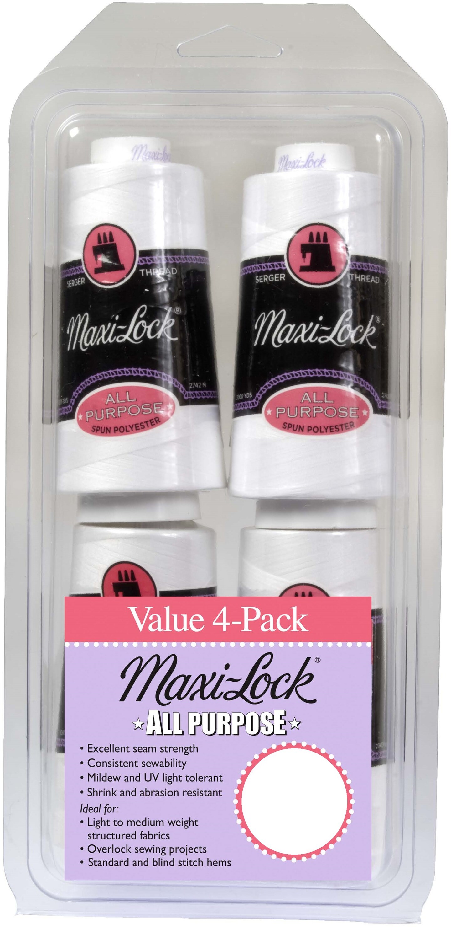 Maxi-Lock All Purpose Value Pack 4/Pkg | Michaels