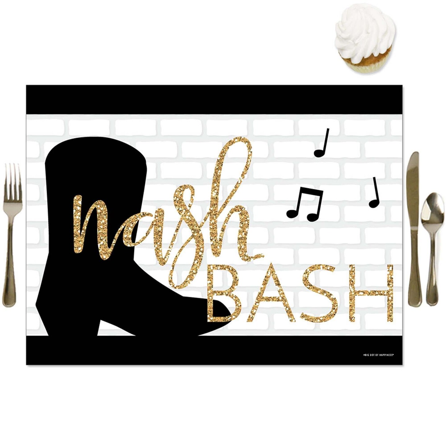 Big Dot of Happiness Nash Bash - Party Table Decorations - Nashville ...