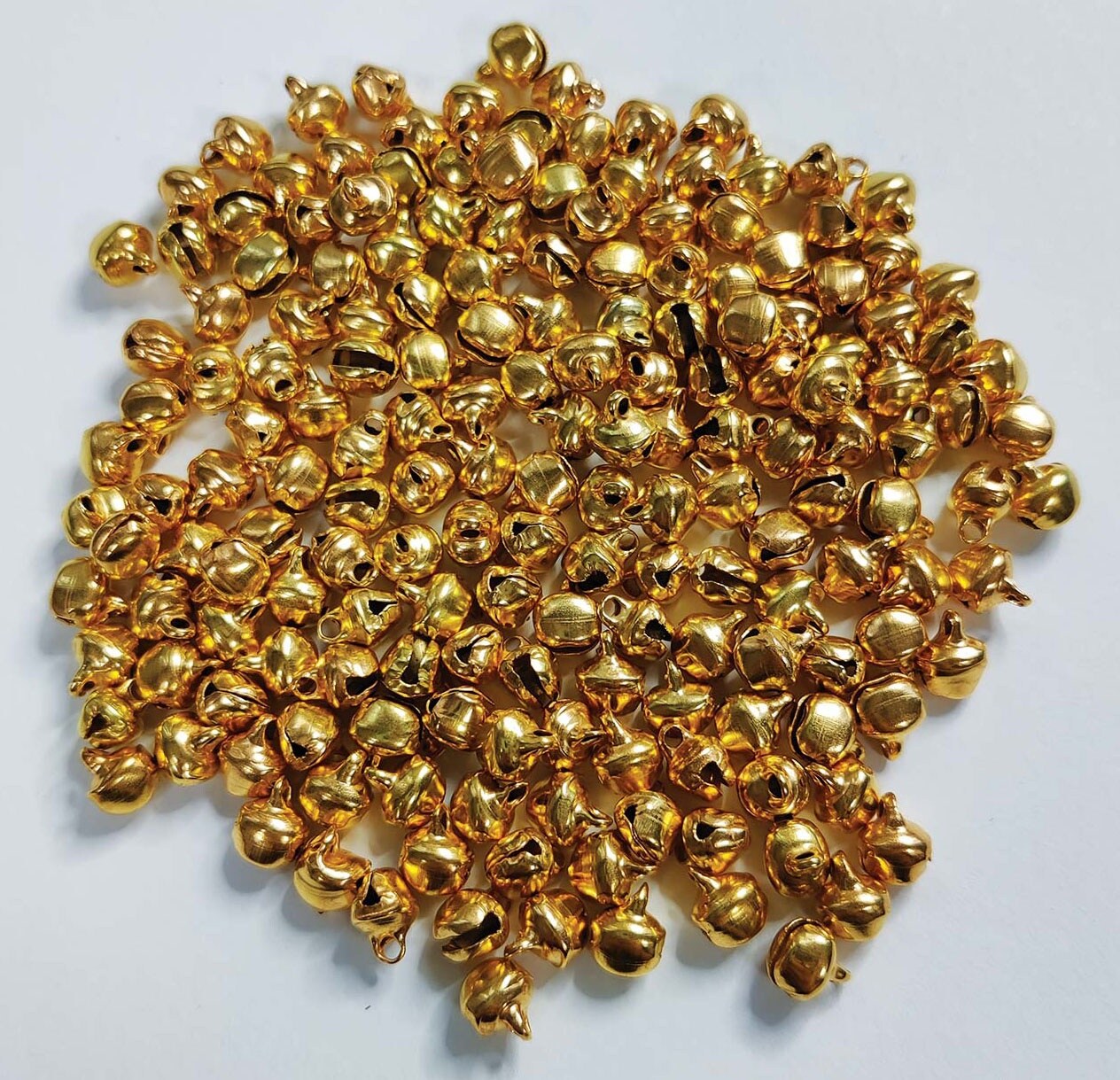 Dress My Craft Mini Golden Bells 20/Pkg | Michaels