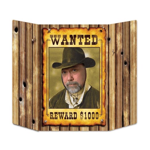 Wanted Poster Photo Prop | Michaels