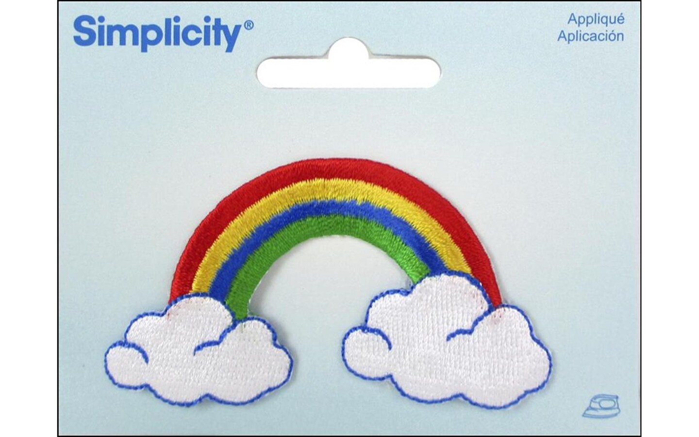 Simplicity Applique Iron On Rainbow/Clouds | Michaels