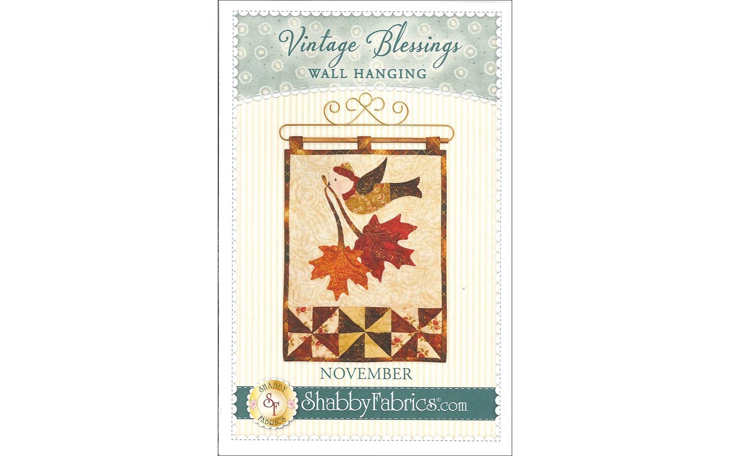 Shabby Fabrics Vintage Blessings Nov Wall Qlt Ptrn | Michaels