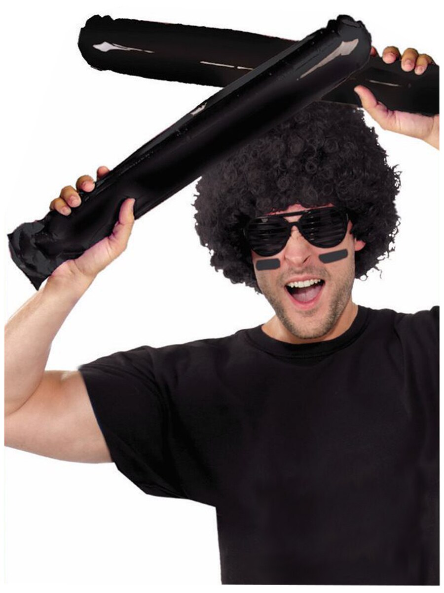 2 Cheerleader Team School Spirit Rally Black Inflatable Colored Spirit ...