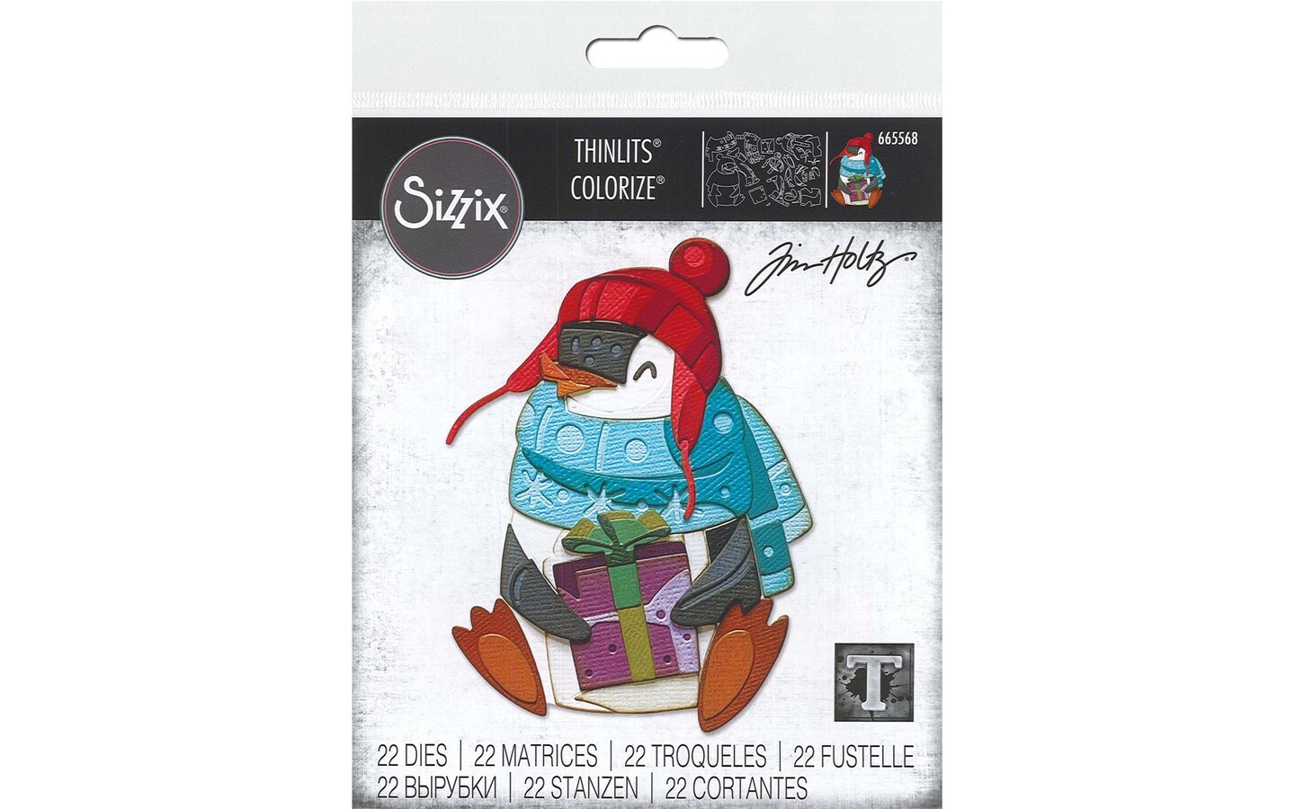 Sizzix THoltz Thinlits Die Eugene Colorize | Michaels