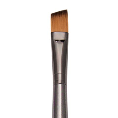 ZEN ALL MEDIA SYNTHETIC BRISTLE LONG HANDLE BRUSH ANGULAR 8 | Michaels