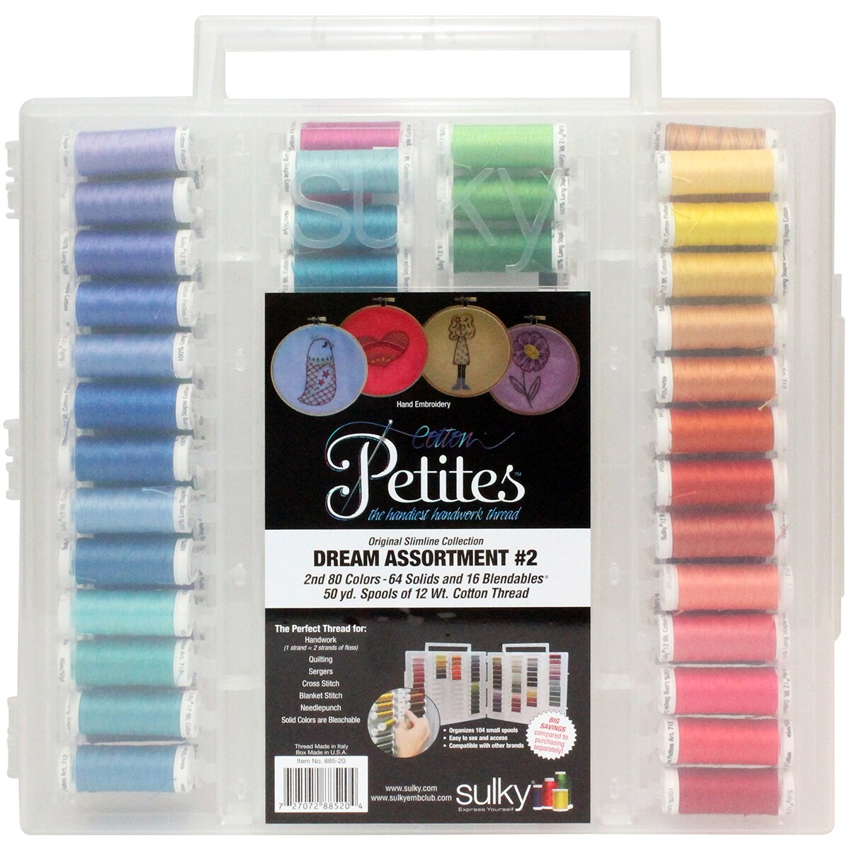 Sulky Cotton Petites Slimline Dream 2 Assortment- | Michaels