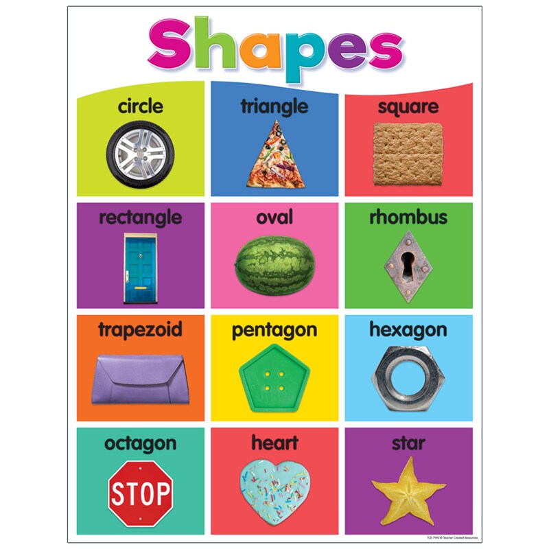 Colorful Shapes Chart | Michaels