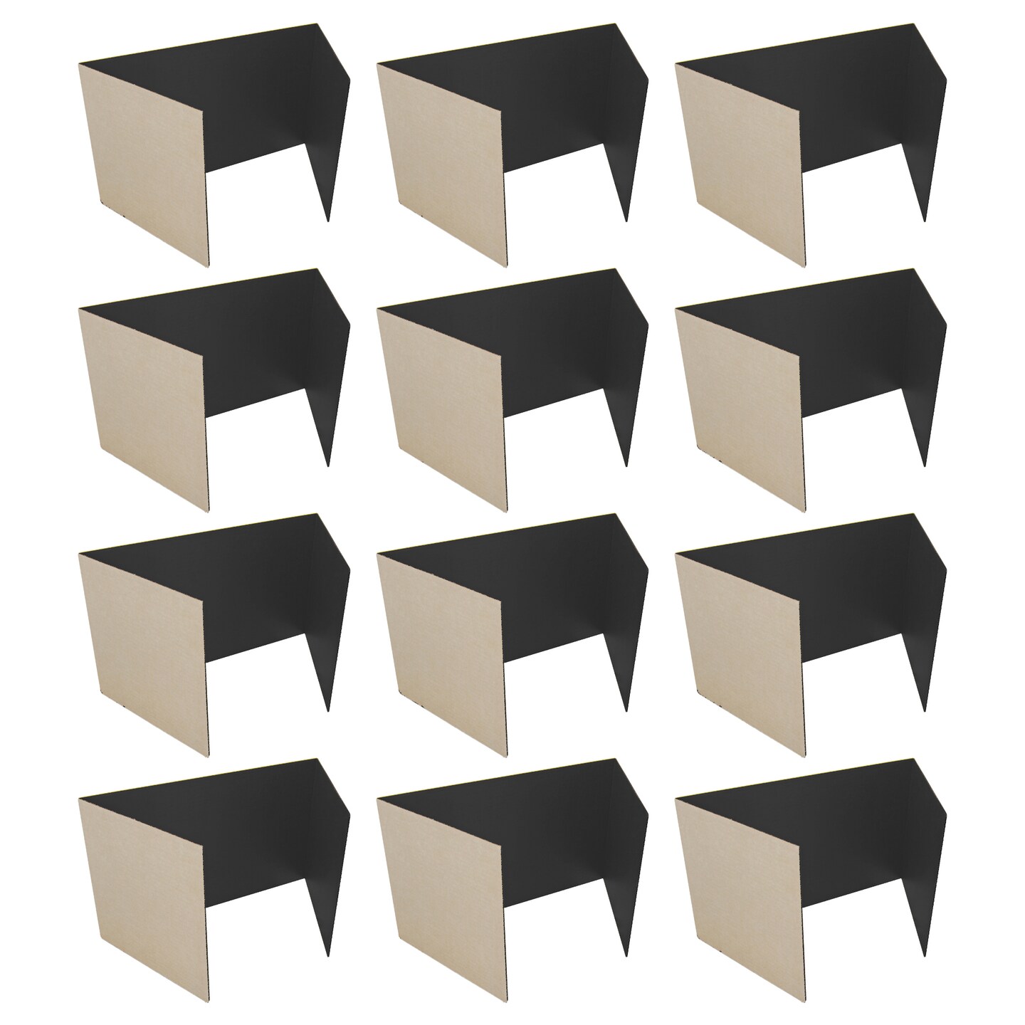Flipside Products 12”x 48” Study Carrels, Privacy Boards, Student ...