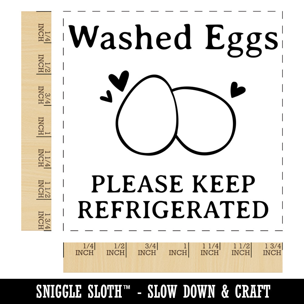 Washed Eggs Please Keep Refrigerated Carton Label Chicken Duck Goose ...