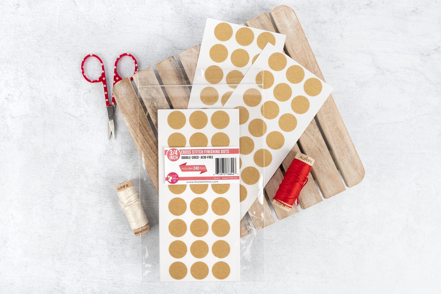 It's Sew Emma Cross Stitch Finishing Dots .75" 240/Pkg | Michaels