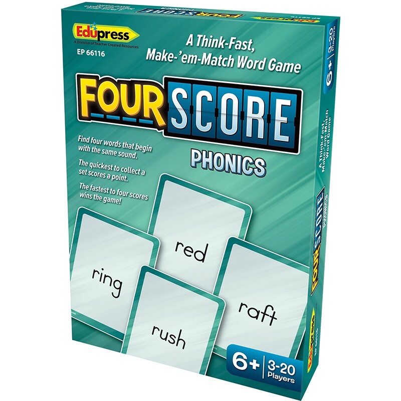 Four Score Card Game: Phonics | Michaels