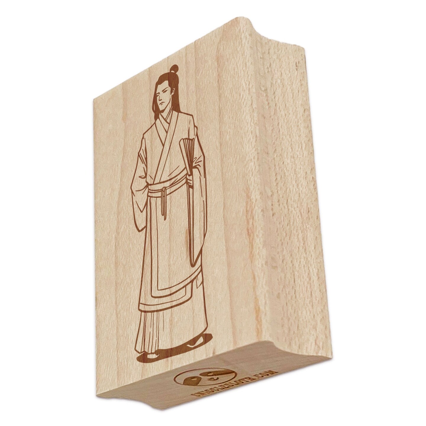 Ancient Chinese Scholar Hanfu Rectangle Rubber Stamp for Stamping ...