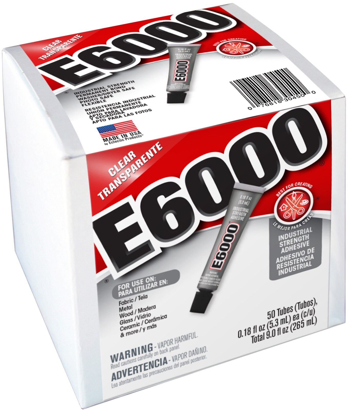 E6000 Multipurpose Adhesive 50/Pkg-.18oz Clear | Michaels