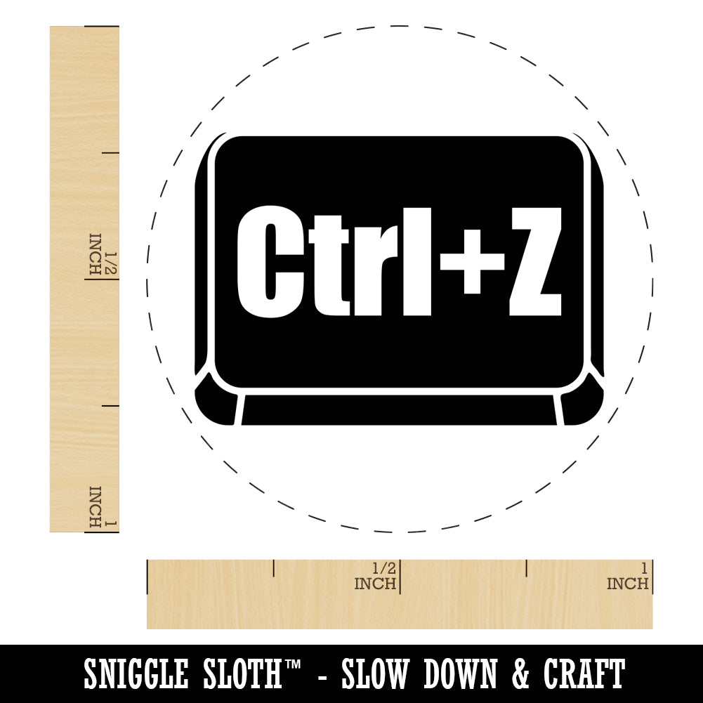 Ctrl Z Undo Button Rubber Stamp for Stamping Crafting Planners | Michaels Ctrl Z Undo Button Rubber Stamp for Stamping Crafting Planners | Michaels