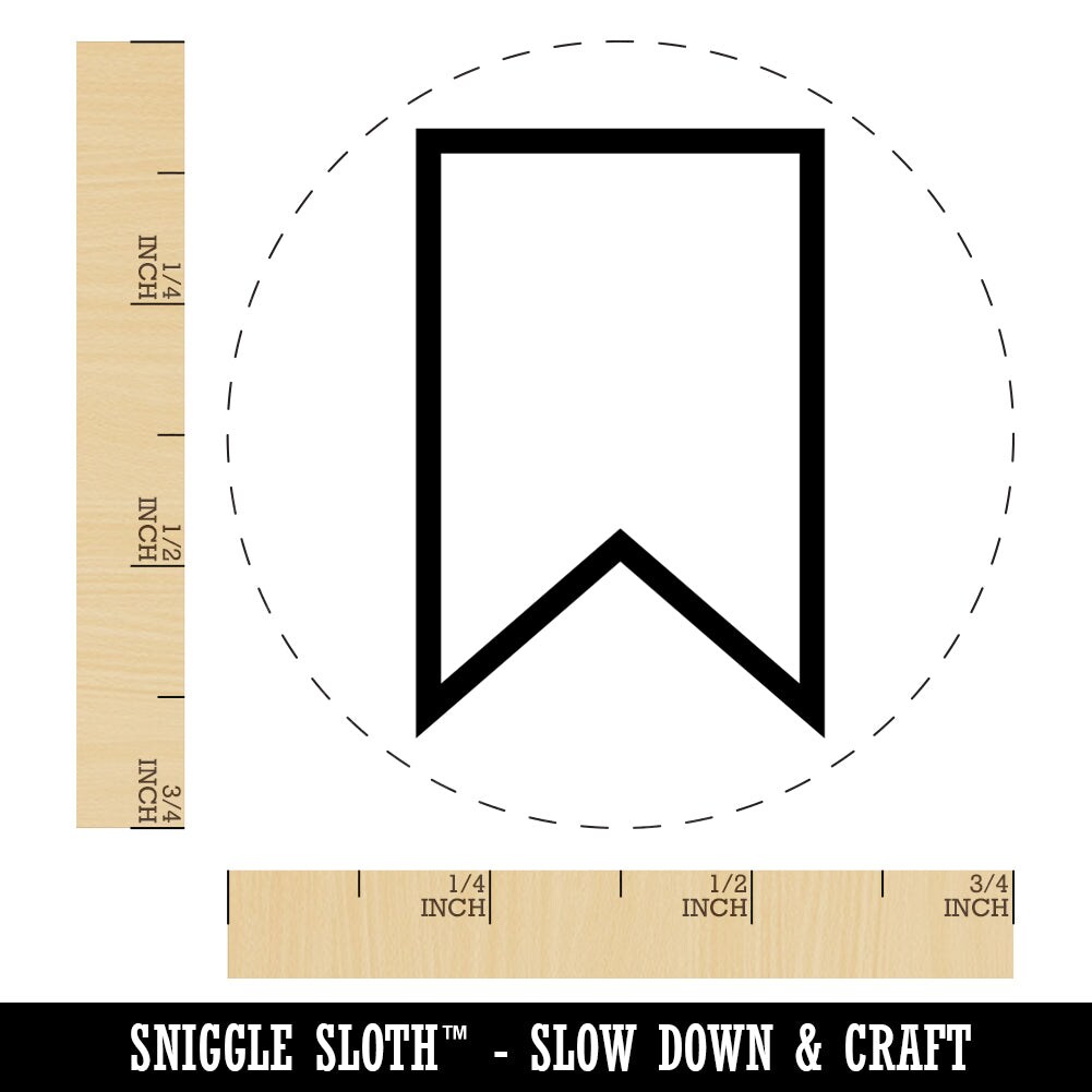Pennant Swallowtail Outline Rubber Stamp for Stamping Crafting Planners ...