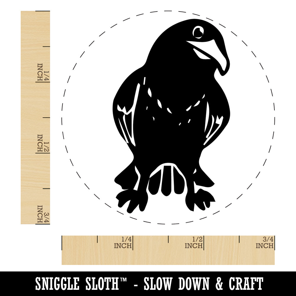 Curious Crow Raven Tilting Head Rubber Stamp for Stamping Crafting ...