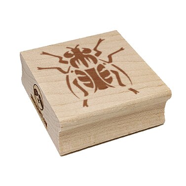 House Fly Flies Insect Pest Bug Square Rubber Stamp for Stamping ...